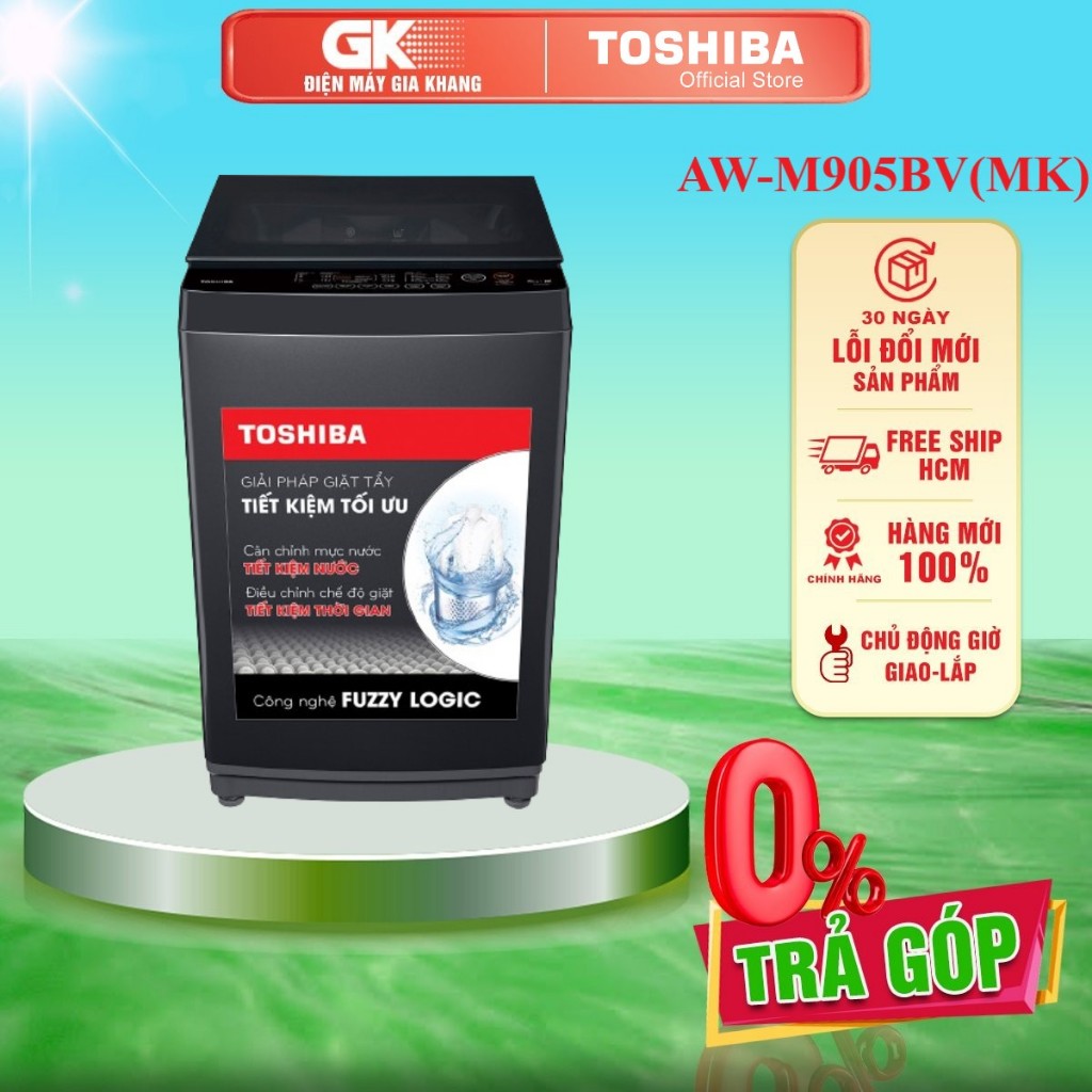 AW-M905BV(MK) - Máy giặt Toshiba AW-M905BV(MK) - Bảo Hành Chính Hãng ...