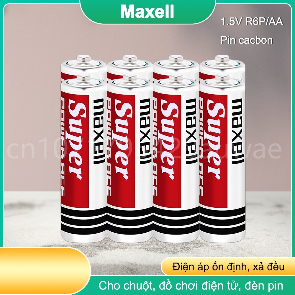 Pin AA (Pin Tiểu ) Maxell R6P Siêu Bền - Hàng nhập khẩu dùng cho đồng ...