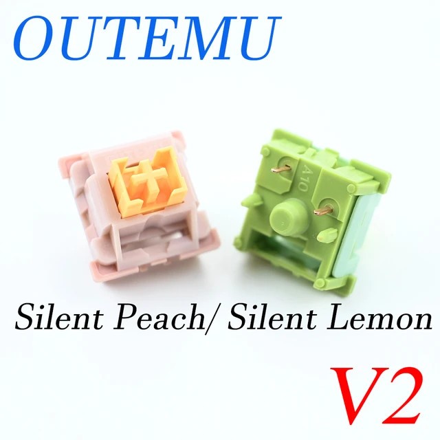 Switch Outemu silent LimeV2 / peach V2 - switch silent yên tĩnh cho bàn phím cơ | Shopee Việt Nam