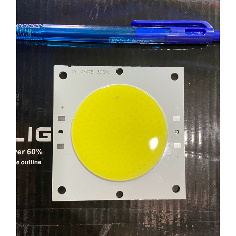 BÓNG/CHÍP LED COB 50w: (90v-160v )(LOẠI TO 6cm),SIÊU SÁNG.DÙNG CHO ĐÈN ...