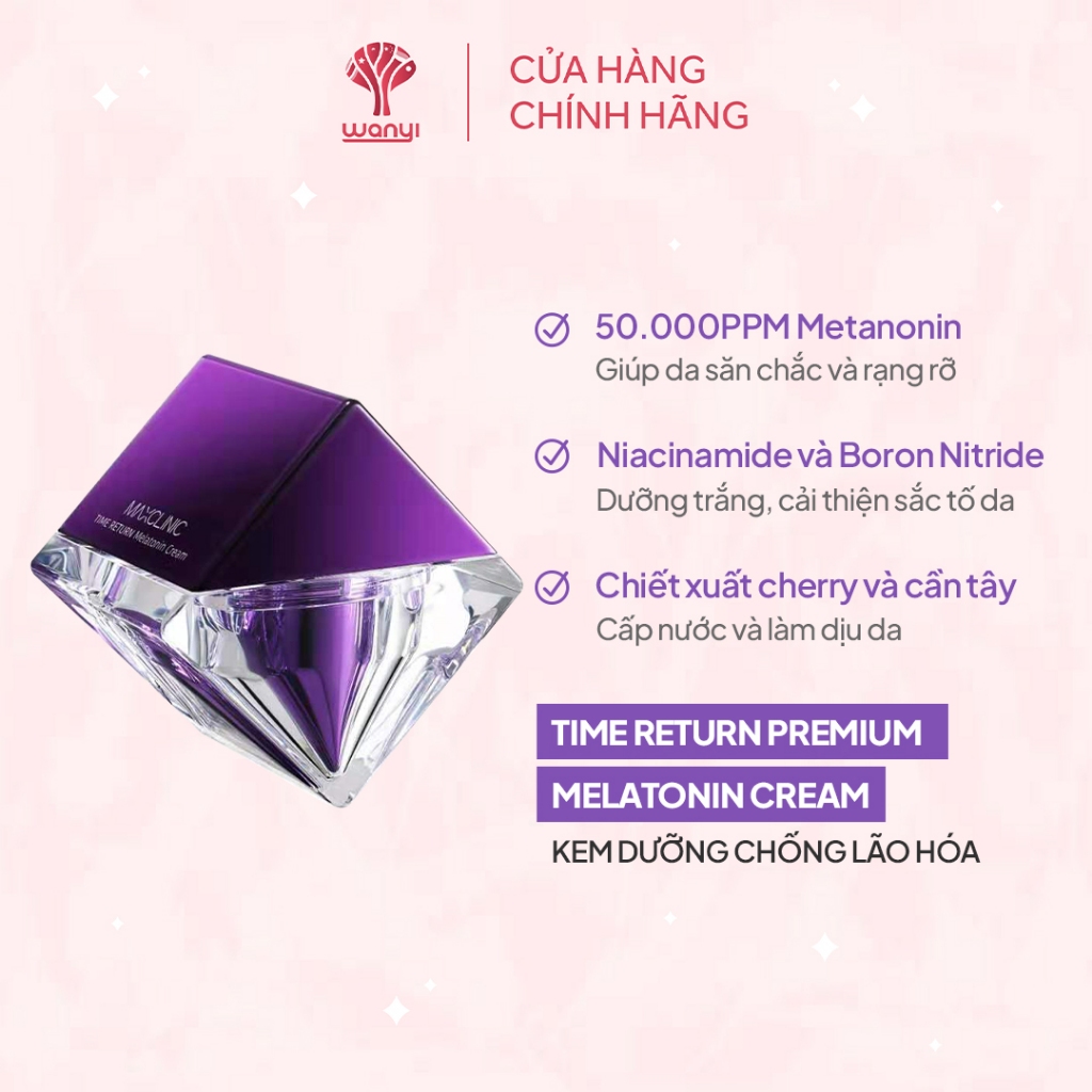 Kem Dưỡng Cho Da Lão Hóa Chuyên Sâu Maxclinic Time Return Melatonin ...