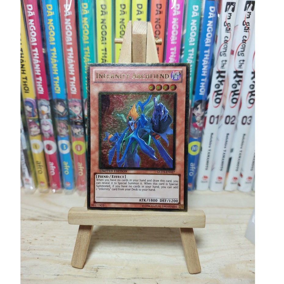 [ Đỗ Lạc Shop ] Thẻ Bài Mint90 Yugioh Monster Infernity Archfiend - GLD3-EN027 - Gold Rare ...