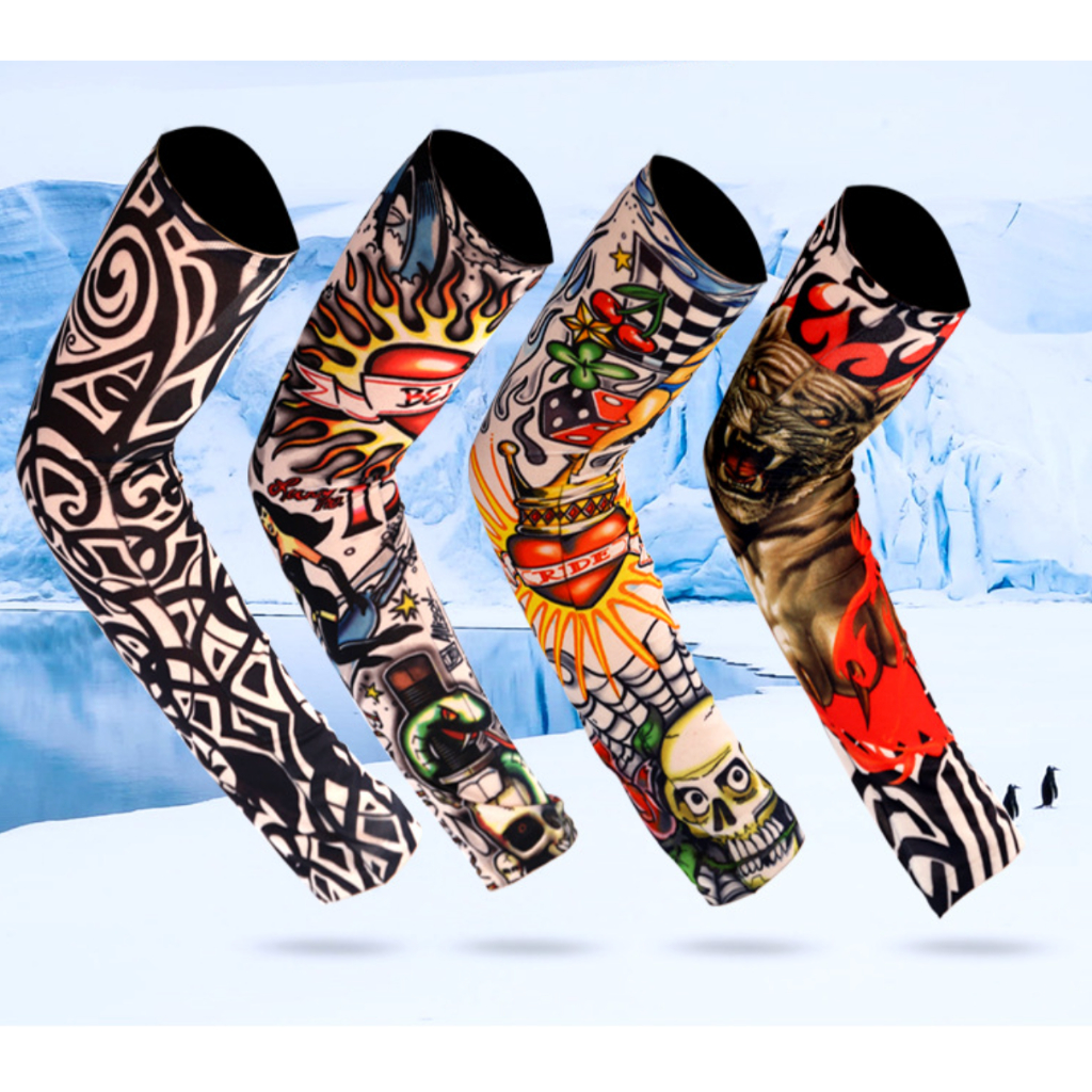 Bao Tay Giả Xăm Tattoo , Găng Tay Tattoo Hình Xăm cá tính | Shopee Việt Nam