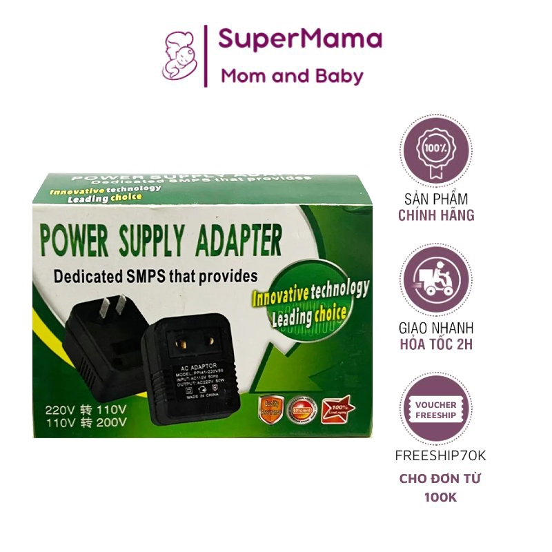 Cục đổi nguồn điện 220v sang 110v dùng cho máy đuổi muỗi Nhật Bản | Shopee Việt Nam