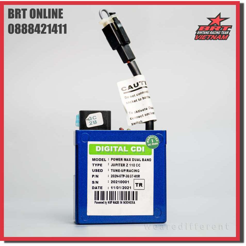 Ic BRT cho xe Yamaha Sirius 110 ( Powermax Dual Band TR) ( không có núm chỉnh) | Shopee Việt Nam