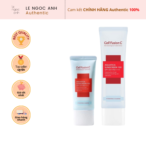 Kem Chống Nắng Cell Fusion C Aquatica Sunscreen 100 SPF 50+/PA ...