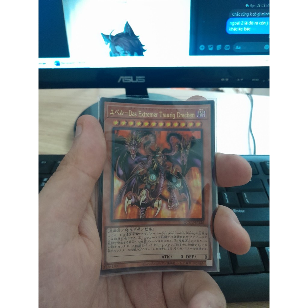 [ 25042024 ] Thẻ bài Yugioh chính hãng QCCU-JP126 - Yubel - The Ultimate Nightmare Ultra Rare ...