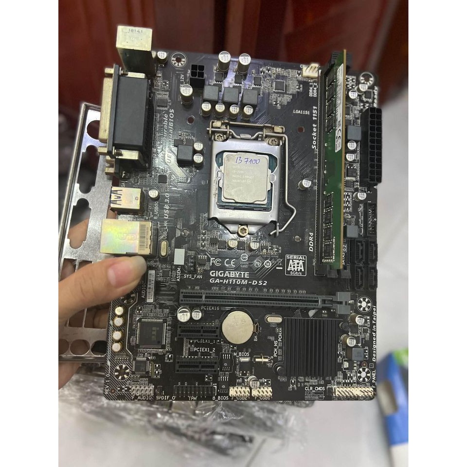 Combo Zin main giga/Aus/MS H110 + i3 7100 + Ram 8gb d4 | Shopee Việt Nam