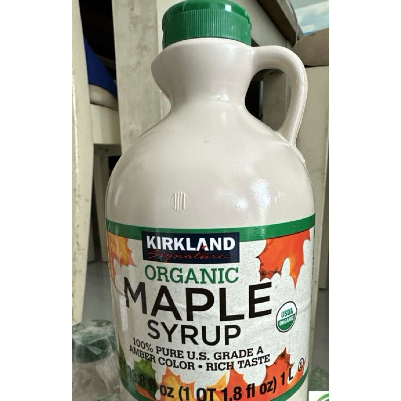 Siro lá phong - Maple Syrup Hữu cơ Kiỉkland 1L | Shopee Việt Nam