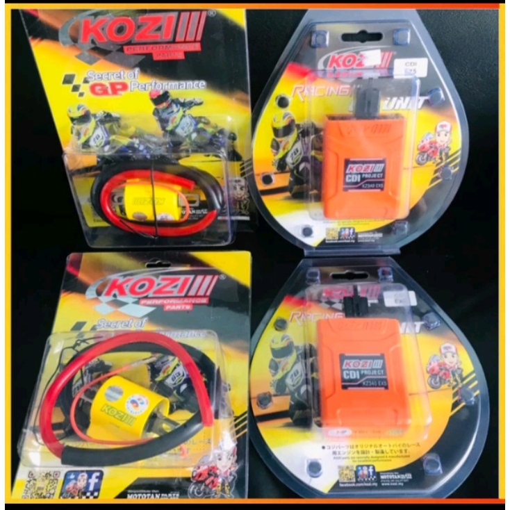 COMBO IC VÀ MOBIN HIỆU KOZI GẮN CHO XE WAVE/DREAM/SIRIUS 50CC_CHỨC NĂNG ...