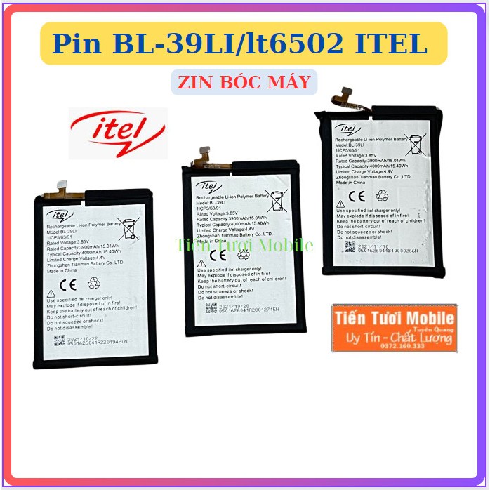 Pin BL-39LI/lt6502 ,itel,zin bóc máy | Shopee Việt Nam