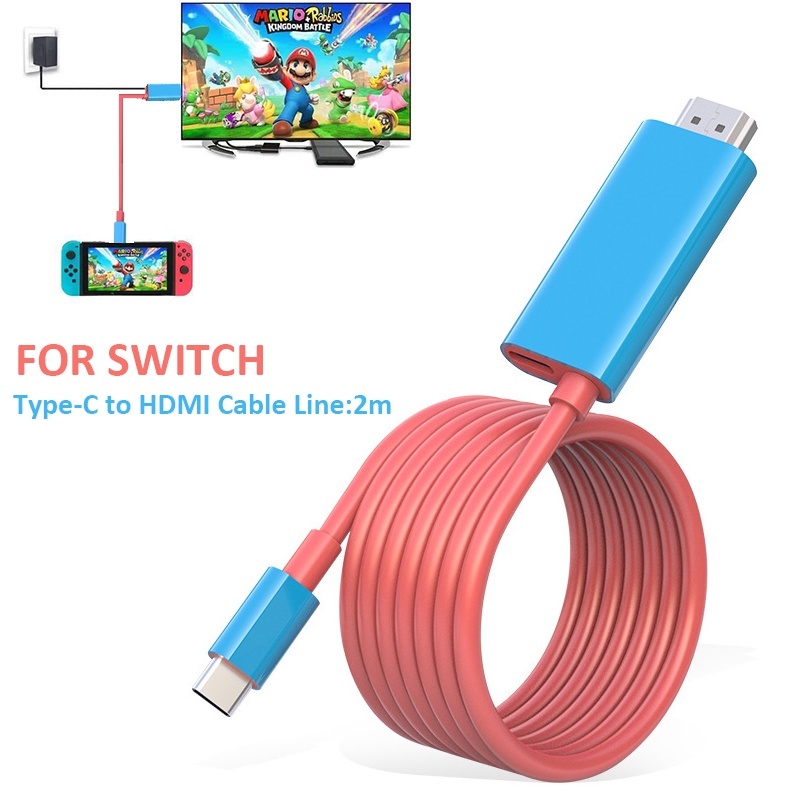 Switch Nintendo USB Type C Sang 4K HDMI Chuyển Đổi Cáp Cho Tivi Máy ...