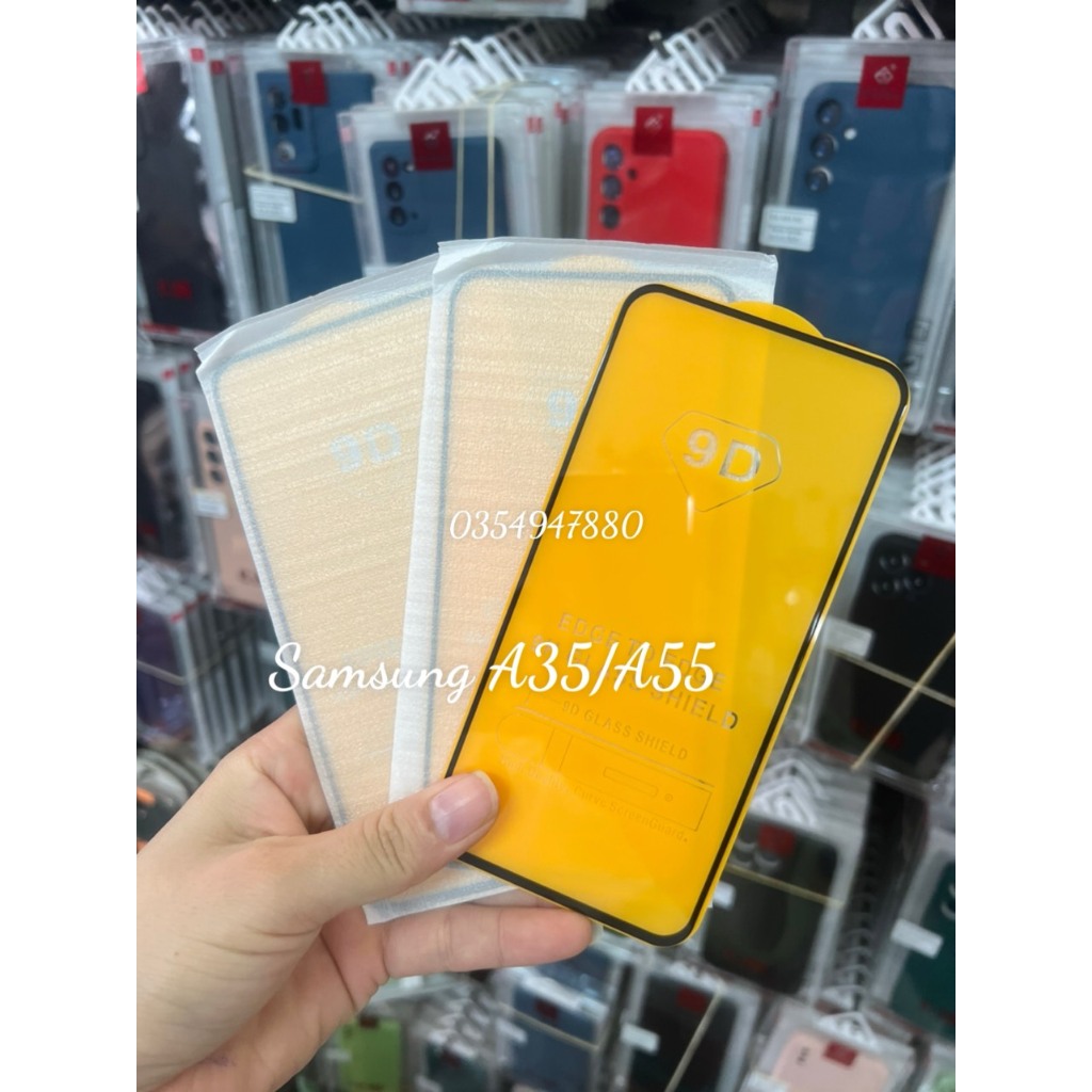 Kính cường lực Full màn 9D Cho Samsung Galaxy A35/A55 5G | Shopee Việt Nam