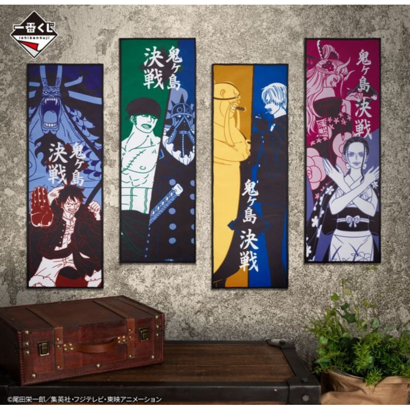 [Chính Hãng] Khăn Decor One Piece (Luffy, Law, Shanks, Usopp, Yasopp ...