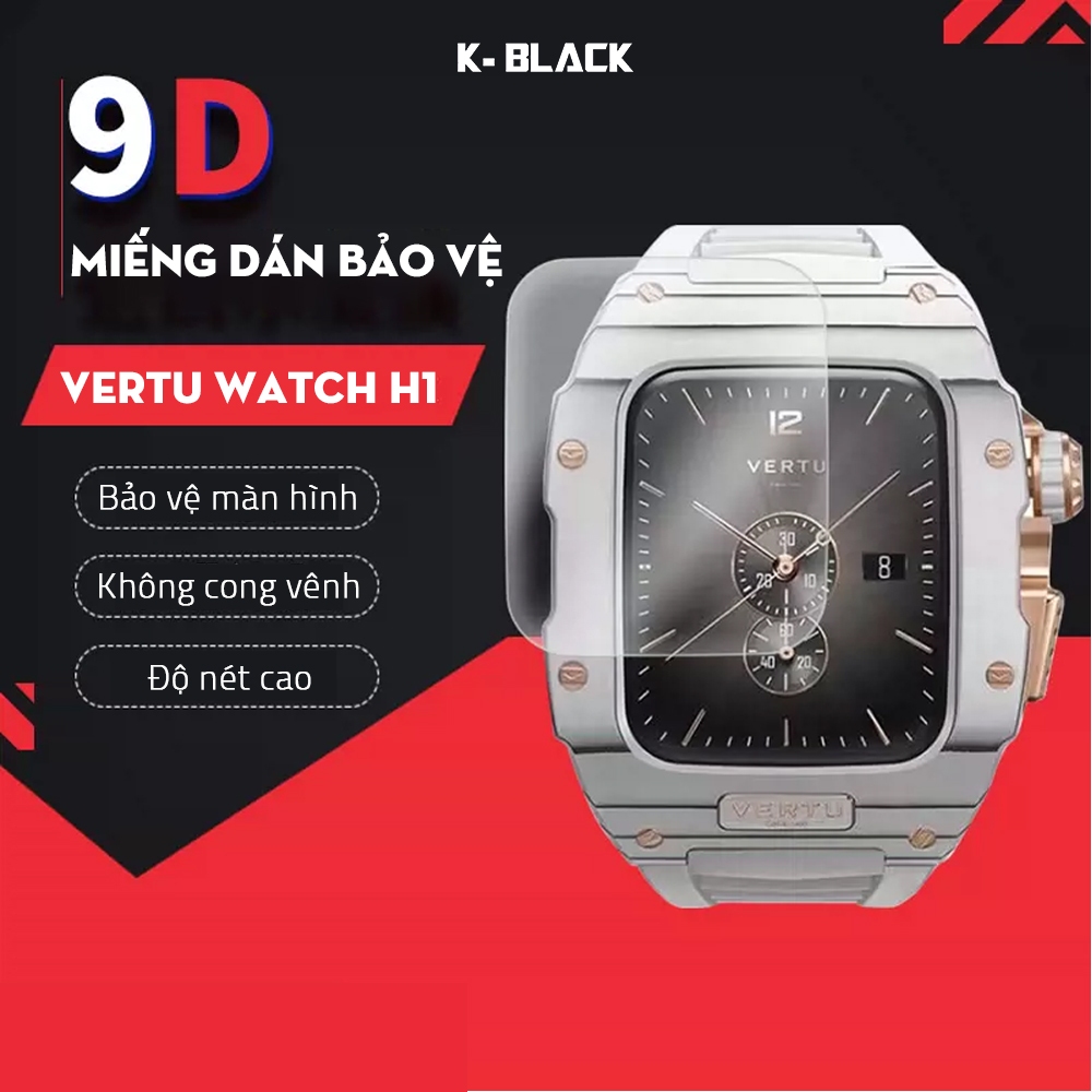 Miếng dán màn hình đồng hồ VERTU METAWATCH H1 độ phân giải cao, chống ...