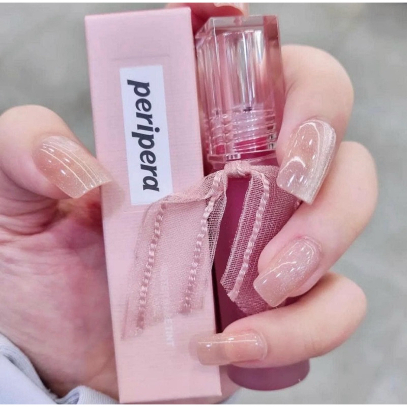 [SON CHIẾT] Son tint Peripera Water Bare màu 08 Pure Pink | Shopee Việt Nam