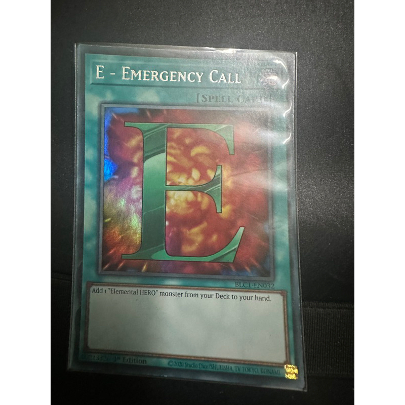 bài yugioh: E - emergency call (silver) | Shopee Việt Nam