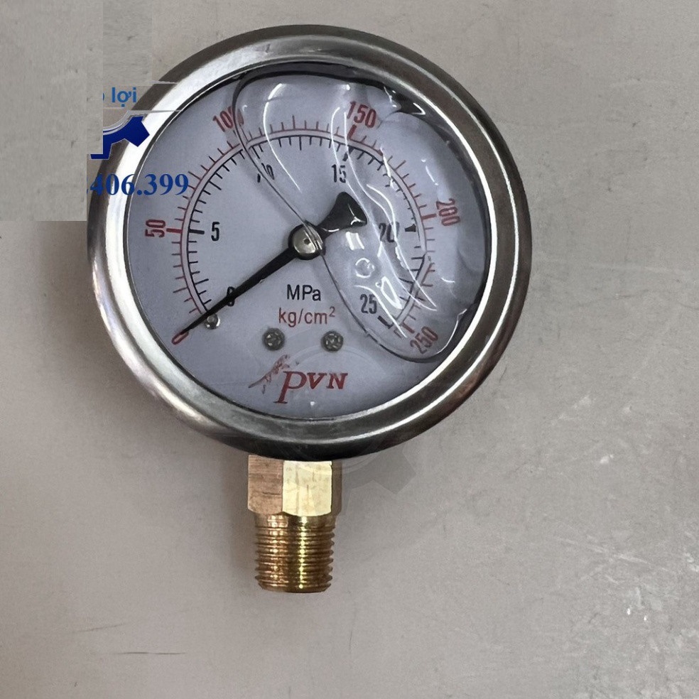 ATS_[PVN] Đồng hồ áp suất hơi/ dầu/ nước chân đứng ats | Shopee Việt Nam
