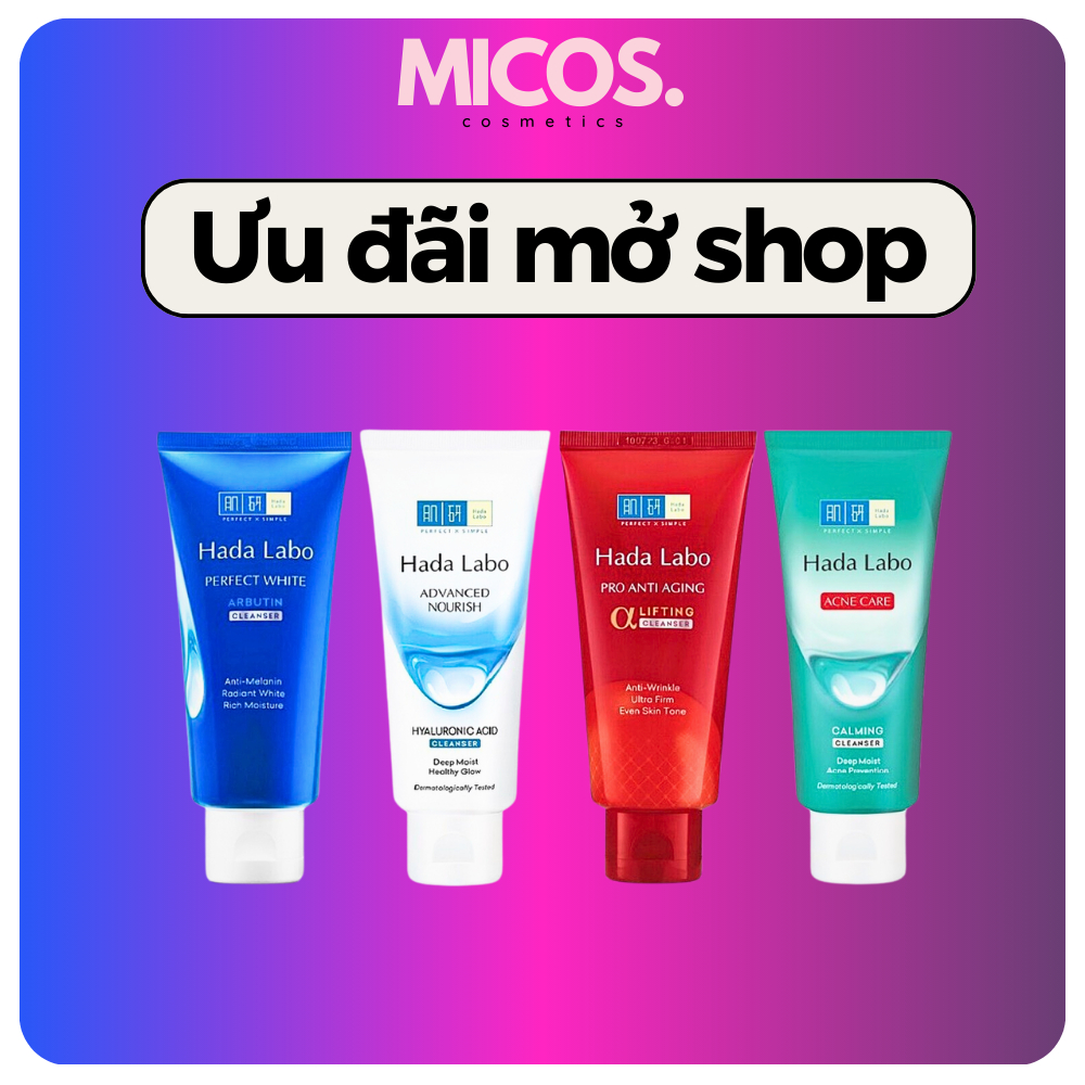 Sữa Rửa Mặt Hada Labo Dưỡng Da Ẩm Mịn, Chống Lão Hóa Hada Labo Cleanser ...