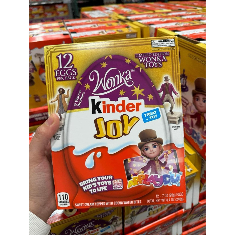 [US] Hộp Kẹo socola Kinder Joy gồm 12 trứng hàng Mỹ | Shopee Việt Nam
