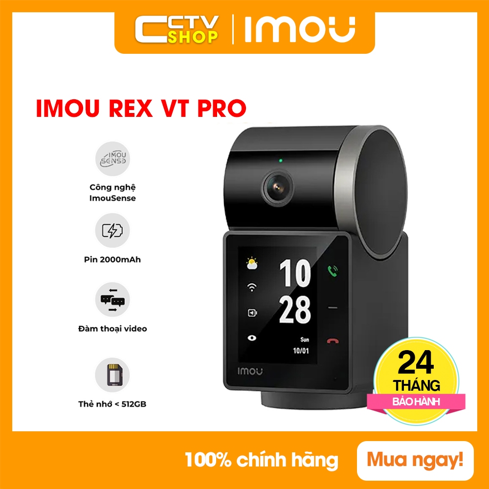 [CHÍNH HÃNG] Camera Wifi iMOU IPC-S2VP-5M0WR, REX VT 3K, Gọi Video 2 ...
