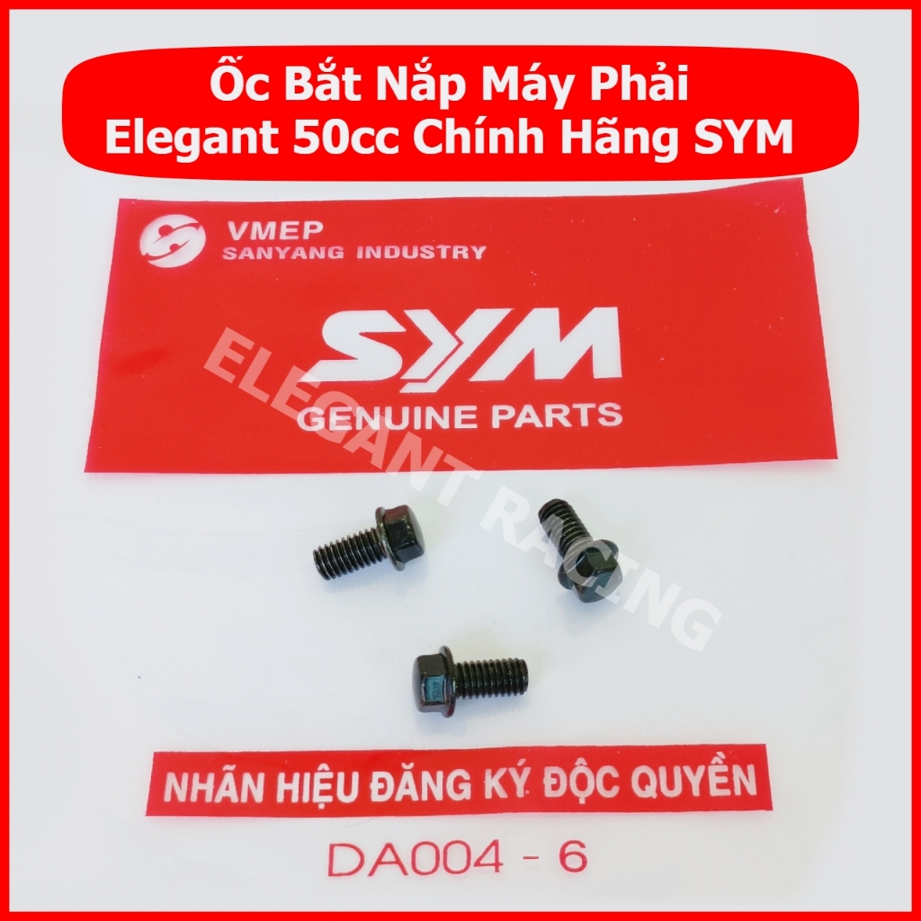 Ốc Bắt Lốc Máy Phải Elegant 50cc Chính Hãng SYM (3 ốc) | Shopee Việt Nam