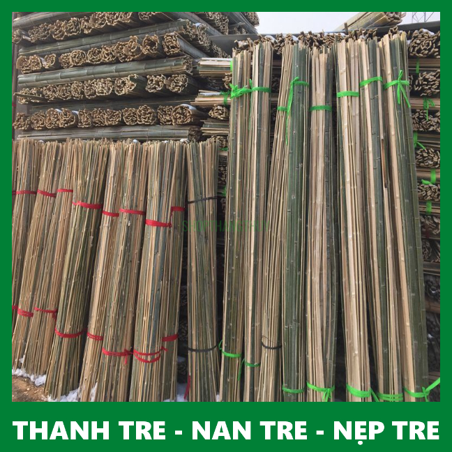 Thanh Tre Nẹp Tre Nan Tre Rộng 2cm 4cm 6cm 8cm Dài 1 Mét Sử Dụng Làm ...
