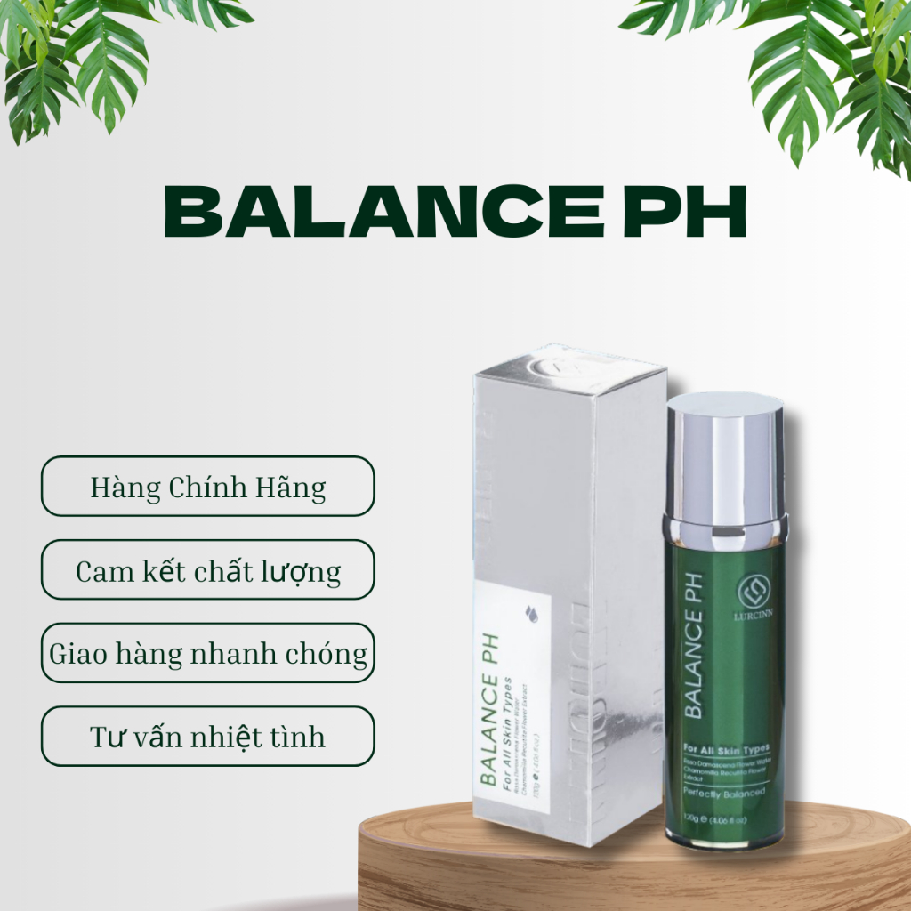Nước Hoa Hồng Lurcinn Balance pH Toner 120ml Chính Hãng | Shopee Việt Nam
