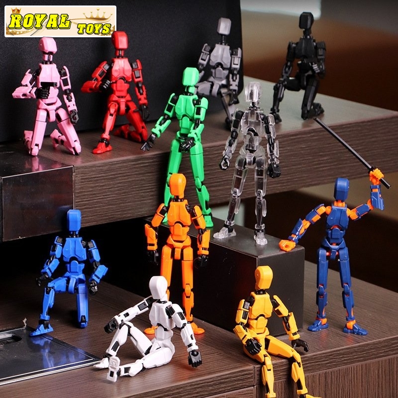 Đồ Chơi Kit Mô Hình DUMMY 13 Robot Ninja Figure Với Khớp Cử Động Linh ...