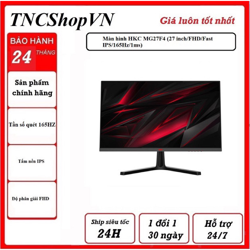 Màn hình HKC MG27F4 (27 inch/FHD/Fast IPS/165Hz/1ms) | Shopee Việt Nam