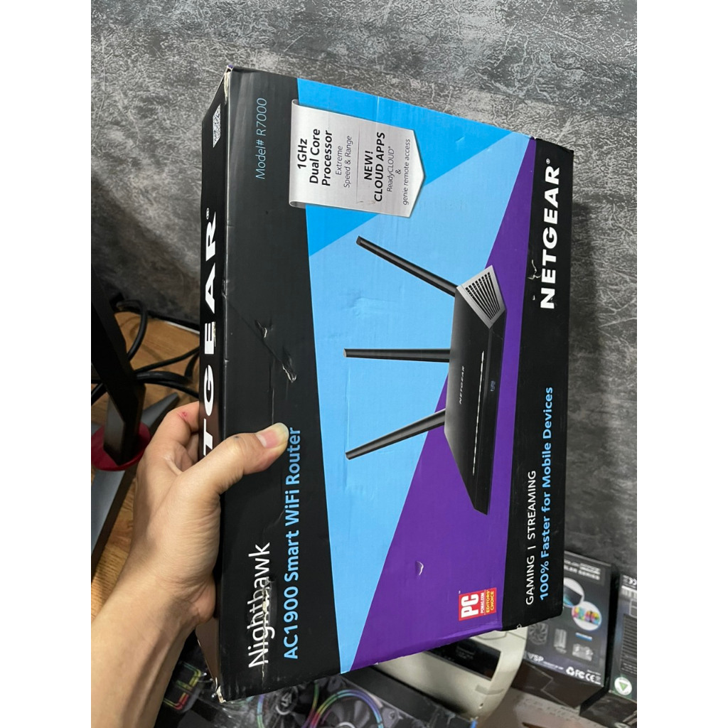 Bộ phát wifi Netgear Nighthawk X4 R7500v2 , Router wifi Up-to 2.33 Gbps ...