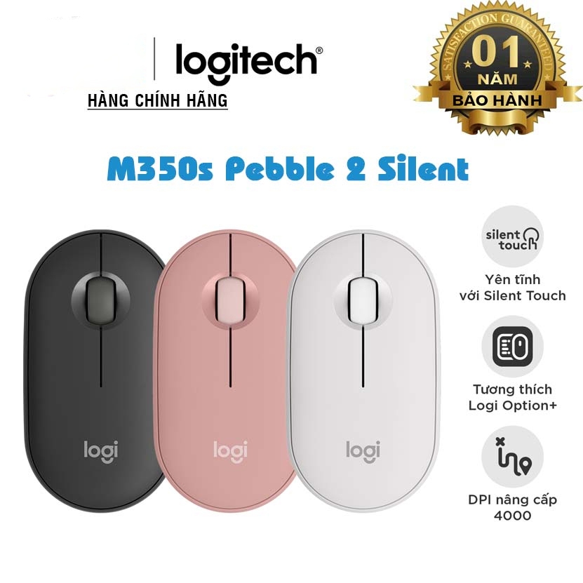 Chuột Bluetooth Logitech M350s Pebble 2 Silent - Hàng Chính Hãng ...