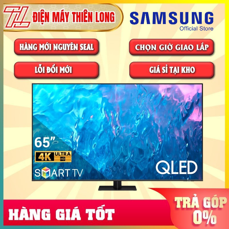 QA65Q70CA - Smart Tivi QLED 4K 65 Inch Samsung QA65Q70C (Thiết kế ...