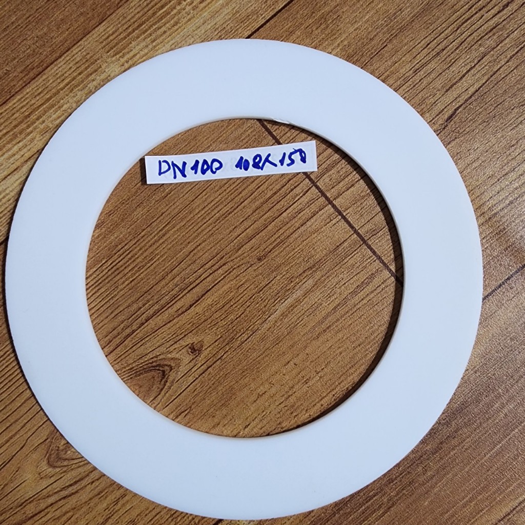 Gioăng Teflon ron đệm PTFE chịu nhiệt độ cao áp suất cao DN350 DN300 ...