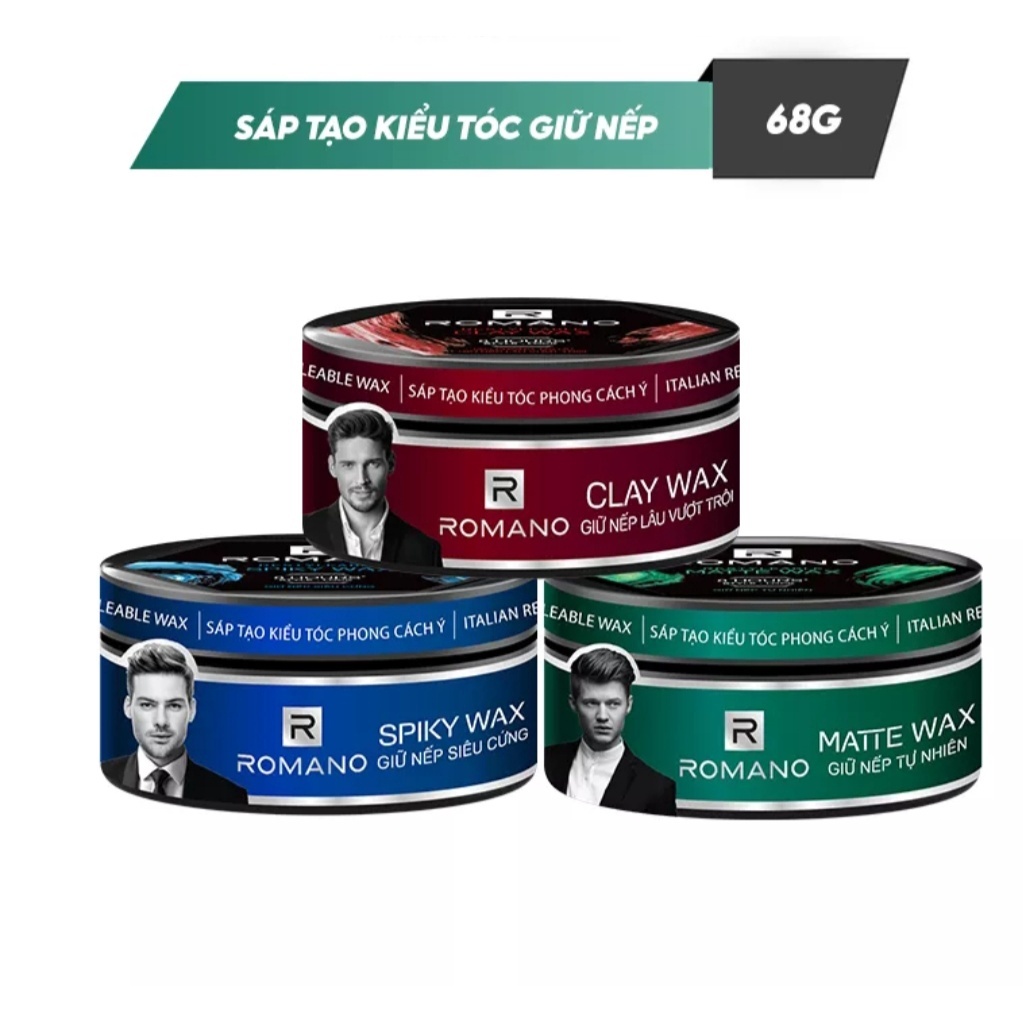 Sáp Vuốt Tóc Romano 68g | Shopee Việt Nam