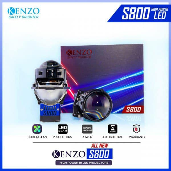 Đèn Bi LED cho oto- Bi LED KENZO S800 | Shopee Việt Nam