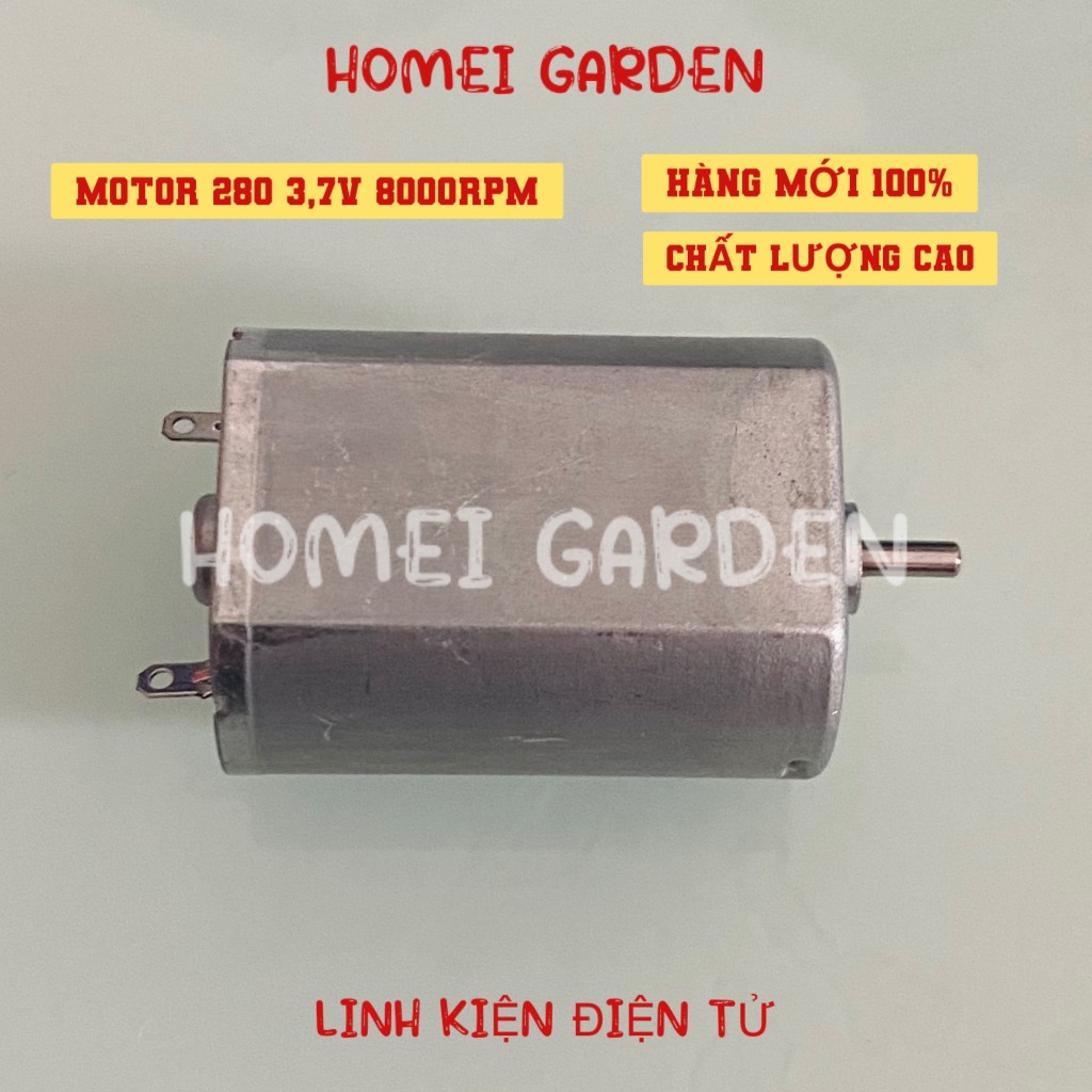 Motor 280 từ tính mạnh tốc độ cao lực mạnh điện áp 3.7V - 7.2V 13000 ...