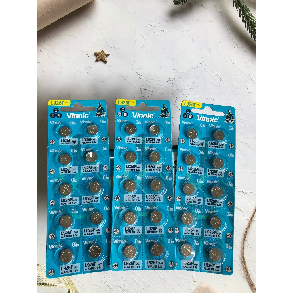 [HỎA TỐC HCM] Combo 2 Vỉ 20 Viên Pin 926 Vinnic L926F 1 vỉ 10 viên ...