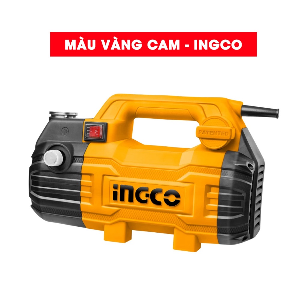 Máy xịt rửa xe TOTAL TGT11236 1500W dây đồng, motor từ không chổi than Máy rửa xe cao áp 100Bar ...