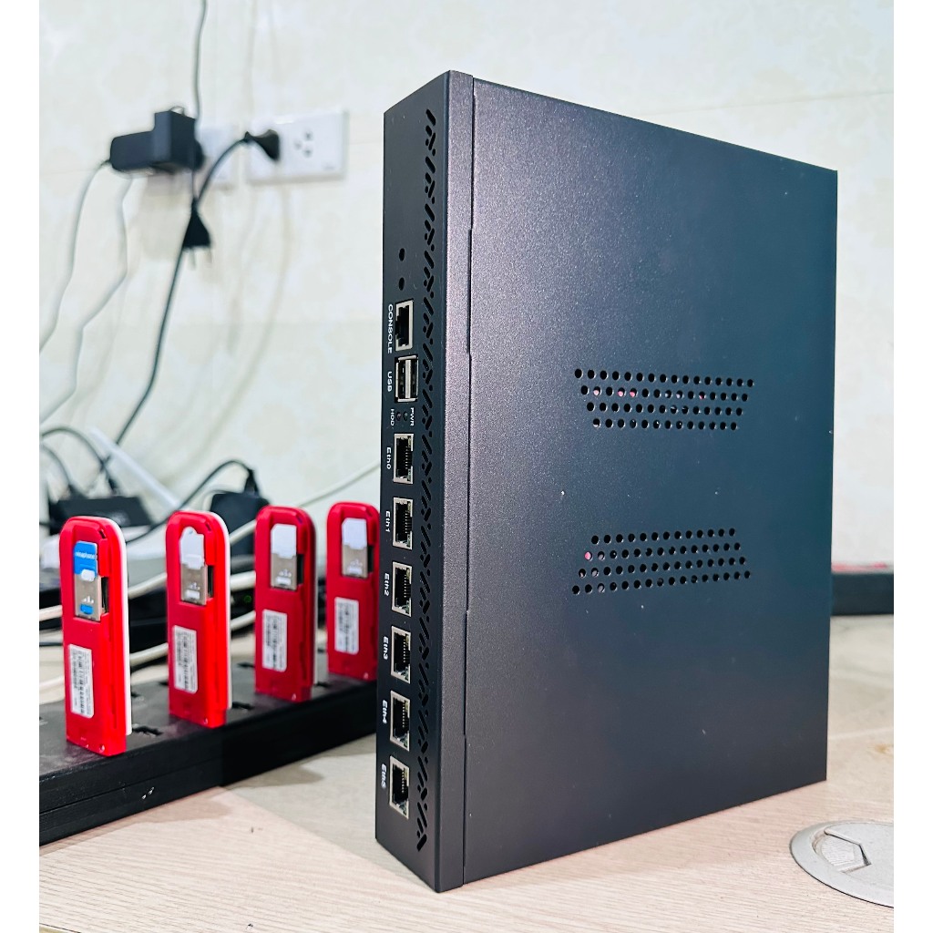 Box OBC Proxy Wan 5 Line - Tạo Proxy từ mạng cáp quang 1 đường mạng tạo ...