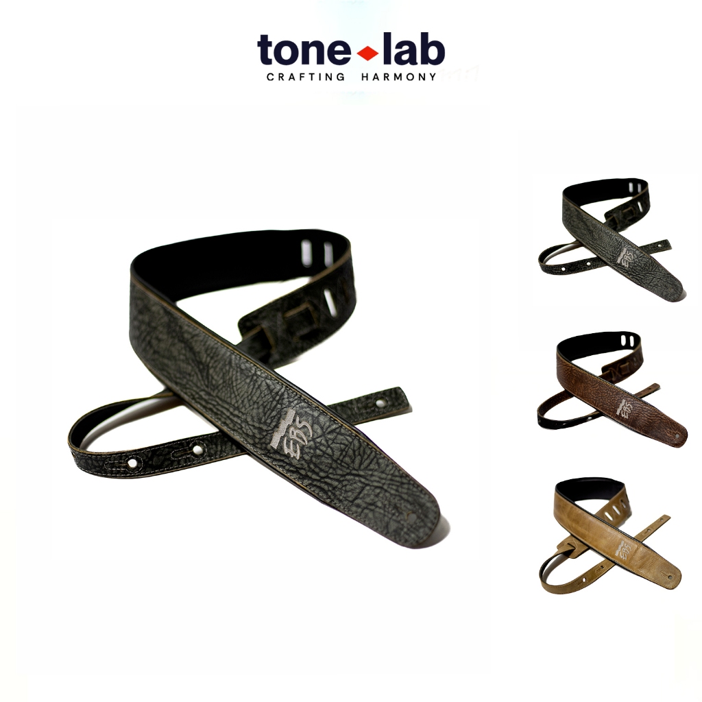 [Tone Lab] [HCM] Dây đeo đàn guitar strap EBS da relic | Shopee Việt Nam