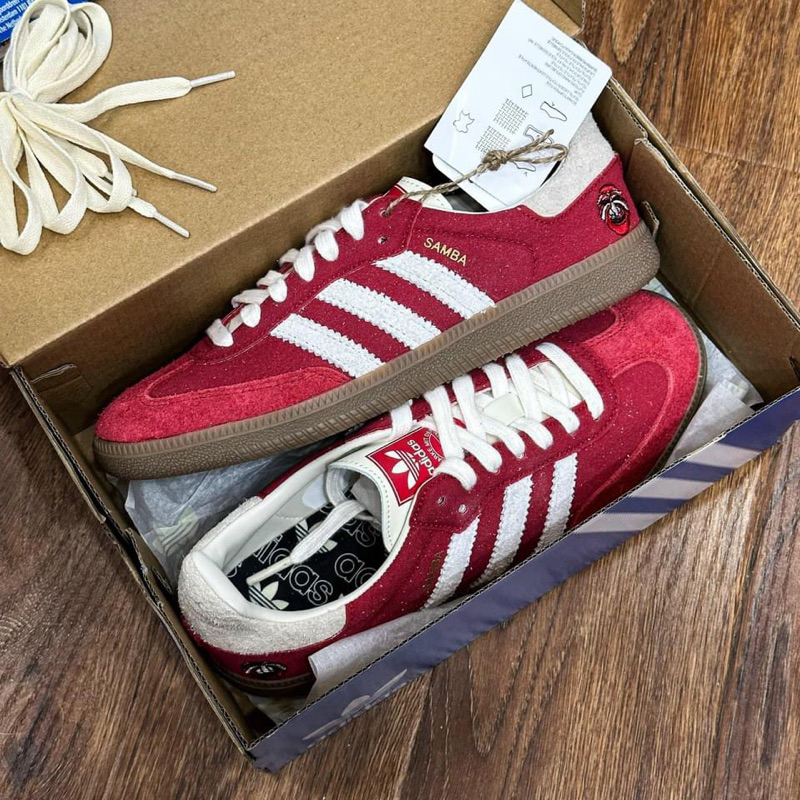 [ Trùm Giày ] Giày thể thao cổ thấp | Adi.das Samba Tal Red cao cap cho ...