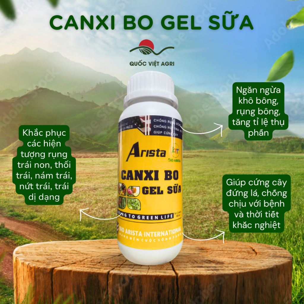 Phân Bón Lá - CANXI BO GEL SỮA - 500ml | Shopee Việt Nam