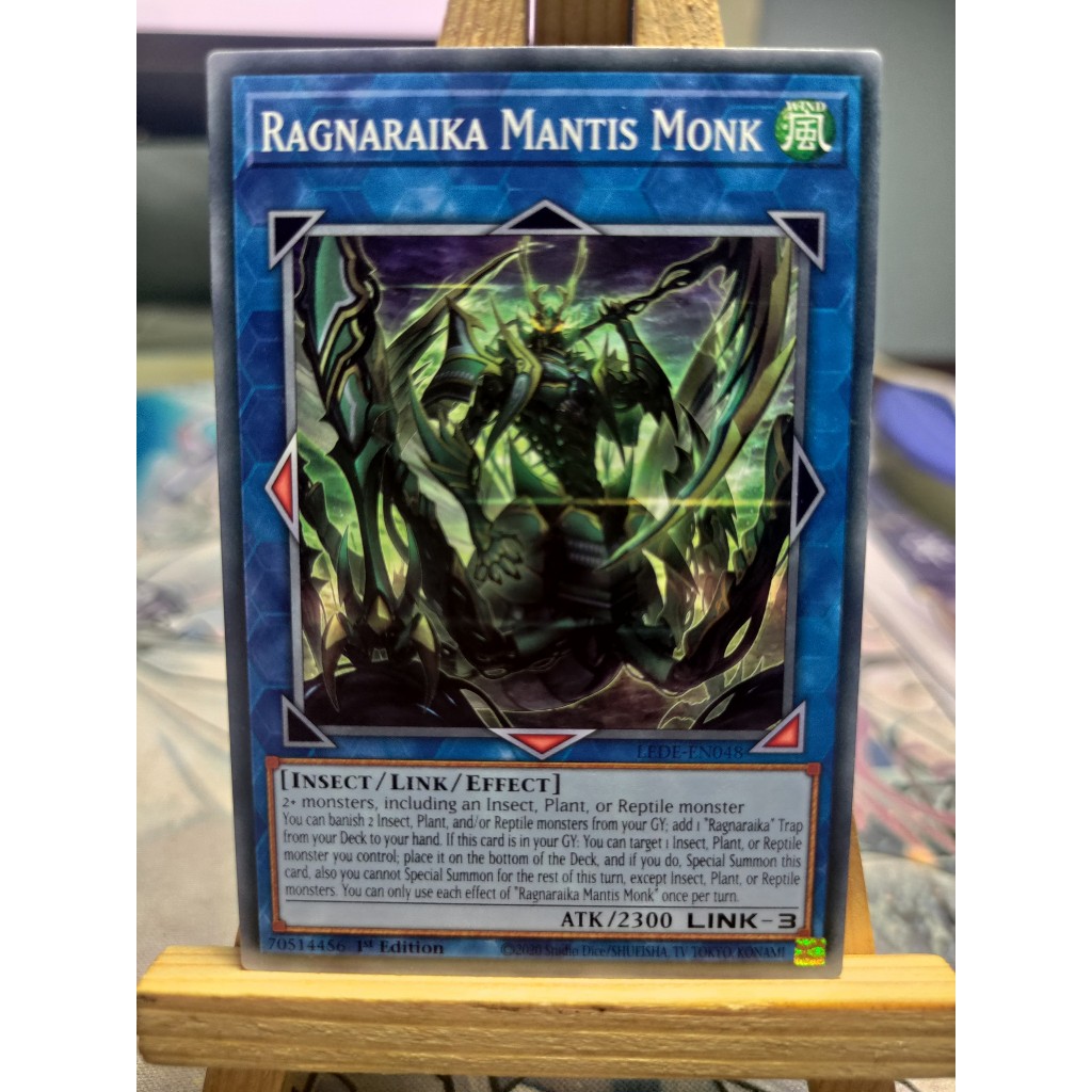 [KW2 Yugioh] [EN-UK] Thẻ bài Ragnaraika Mantis Monk - LEDE-EN048 ...