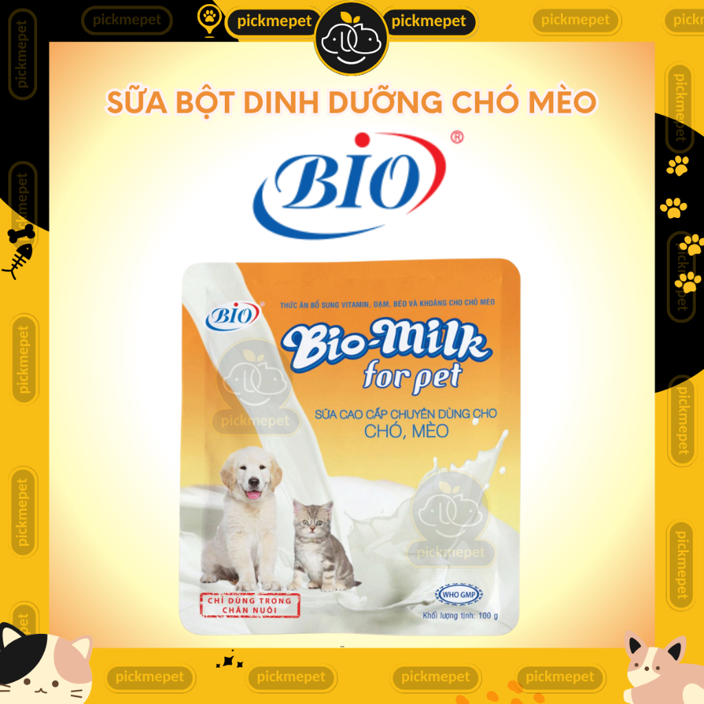 Sữa bột Bio milk for pet |BIO-milk |Biomilk - Sữa dinh dưỡng cho chó ...