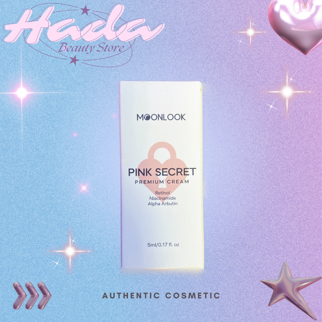 Kem Retinol Hồng Nhũ Hoa Pink Secret Moonlook Premium Cream - 5ml - Mẫu ...