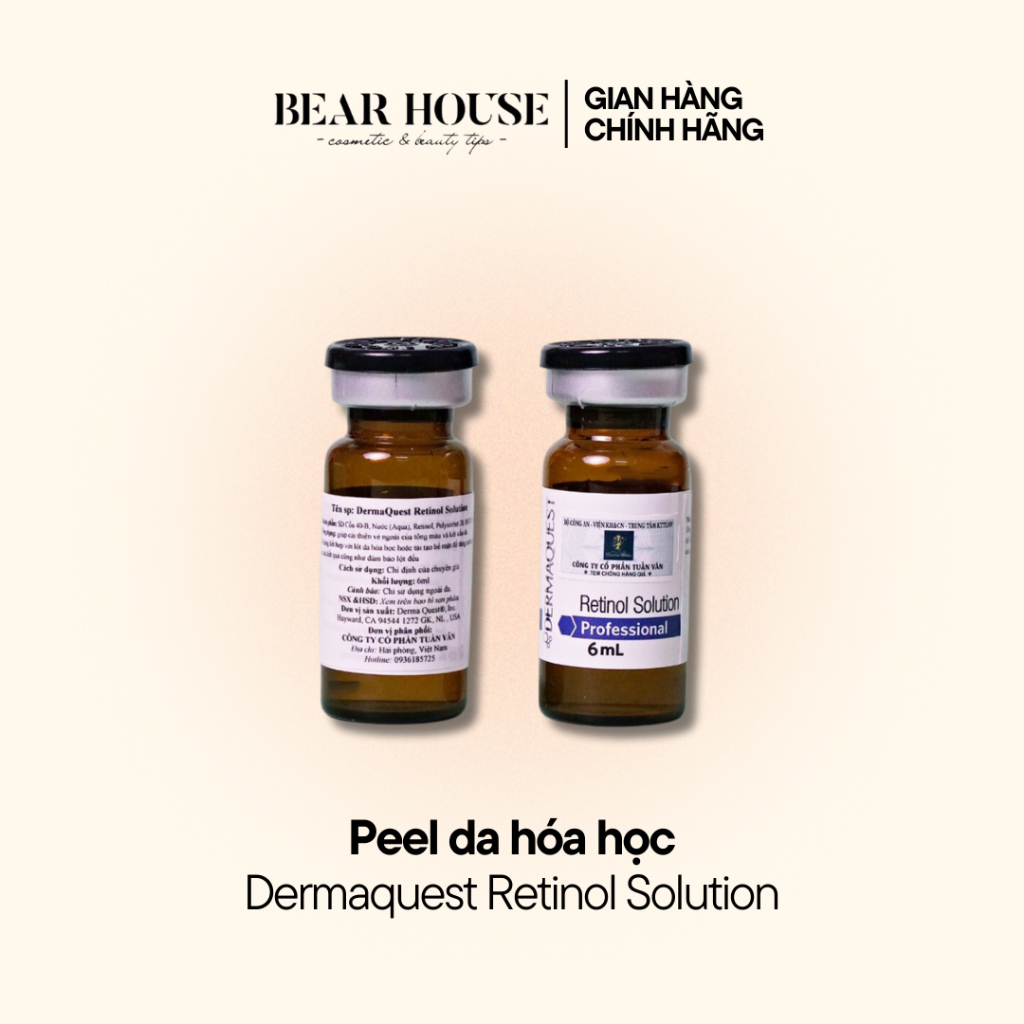 Peel da hóa học Dermaquest Retinol Solution 6ml | Shopee Việt Nam