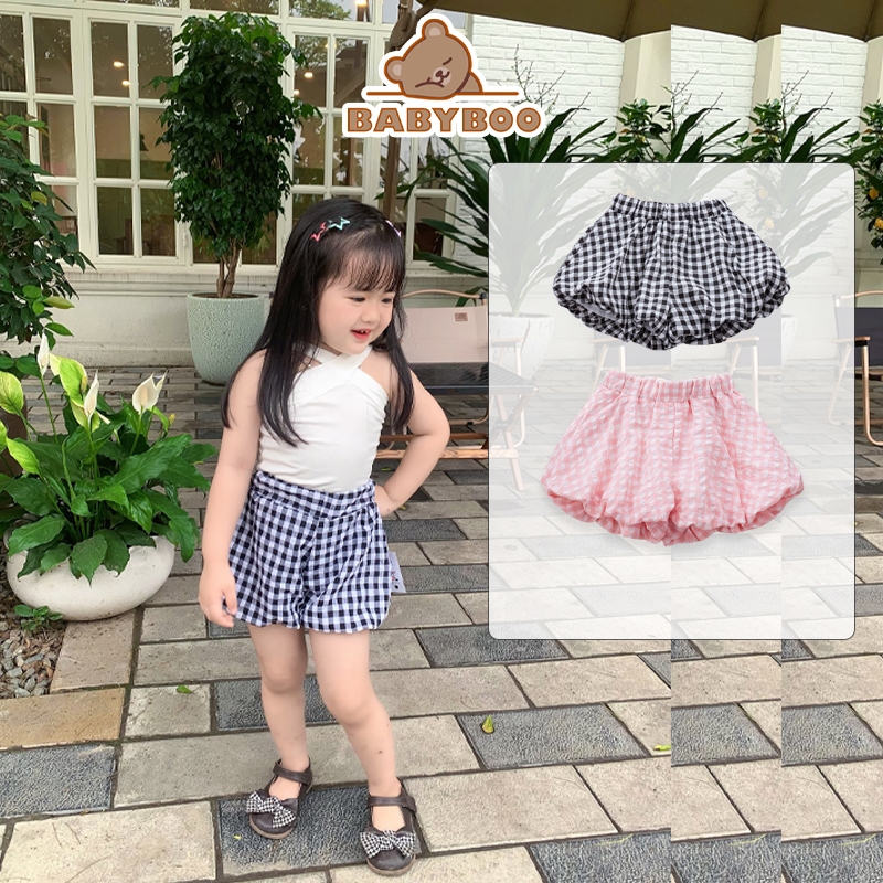 Quần Bí Cho Bé Gái BAYBOO Vải Thô Đũi, Form Cực Xinh Đáng Yêu Cho Bé ...