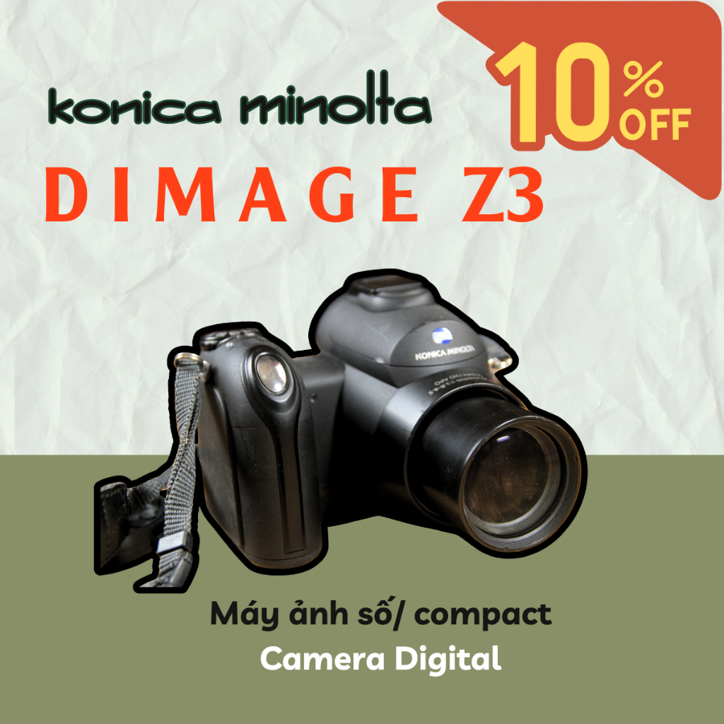 Máy ảnh Konica Minolta Dimage Z3 - Máy ảnh KTX thông minh | Shopee Việt Nam