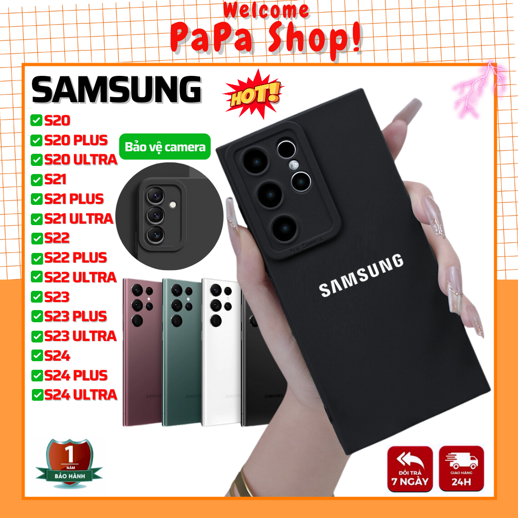 Ốp lưng Samsung S22 Ultra S24 Ultra S23 Ultra S20 Ultra S21 Ultra Note 20 Ultra Note 20 S20 FE ...